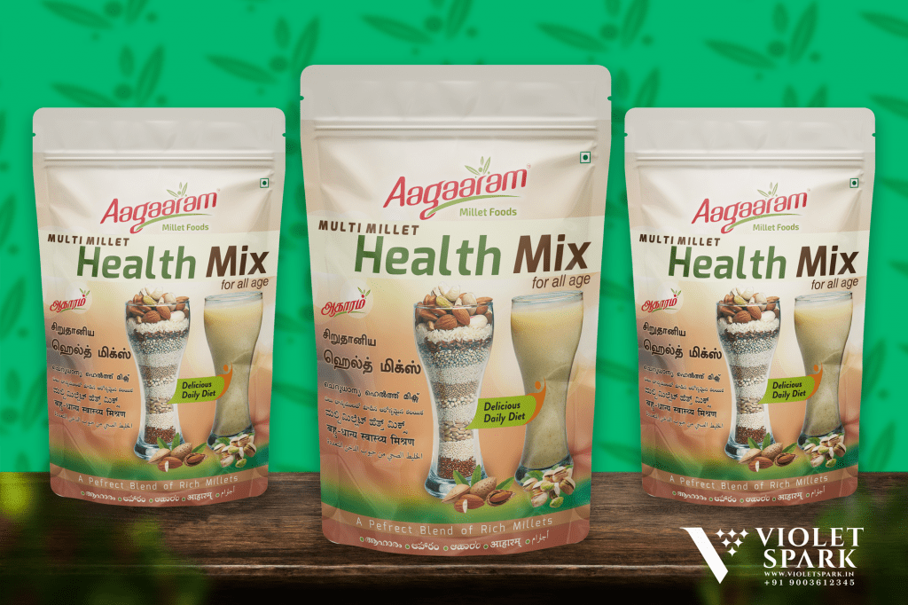 Aagaaram Health Mix Packaging Design – Creative Prints Strategic Brand ...