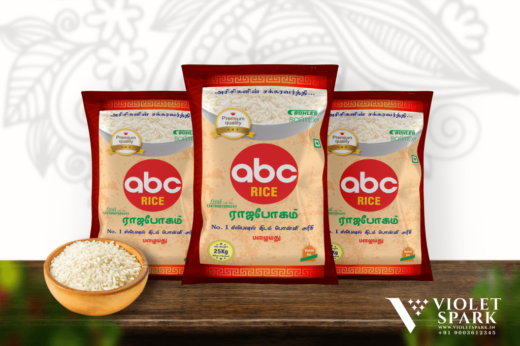 ABC Brand Rice Bag Packaging Design – Creative Prints is an Best ...